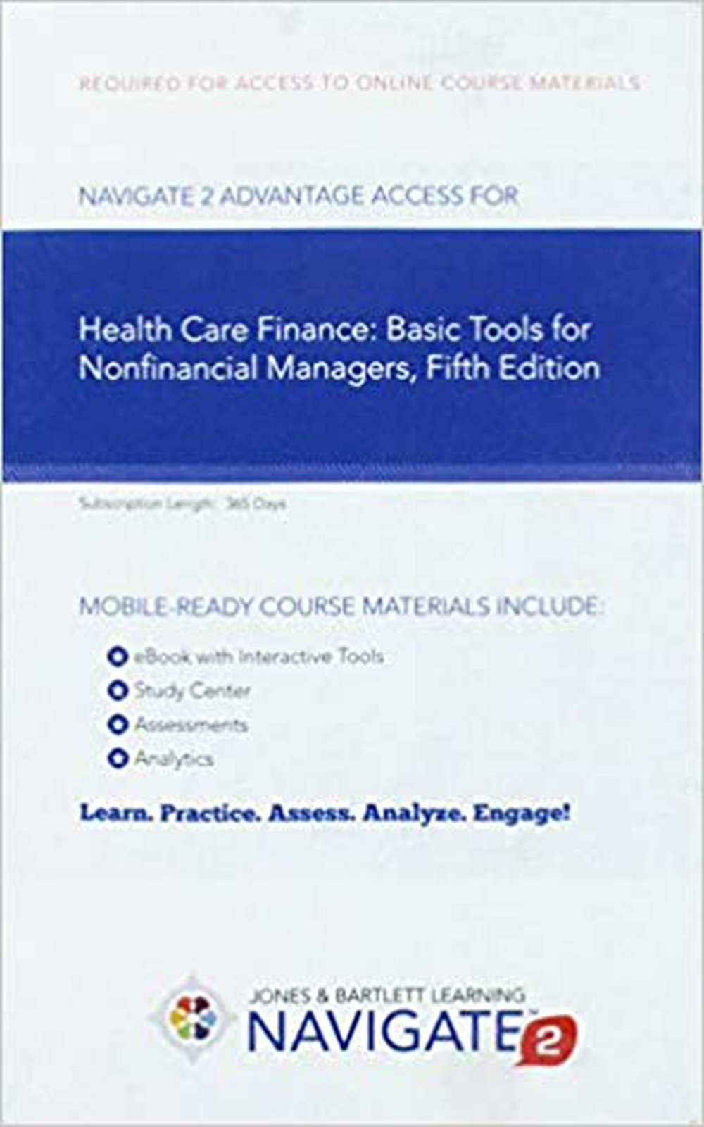 Navigate 2 Advantage Access For Health Care Finance | eBay