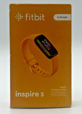 Fitbit Inspire 3 - Activity Tracker - Morning Glow Yellow | eBay