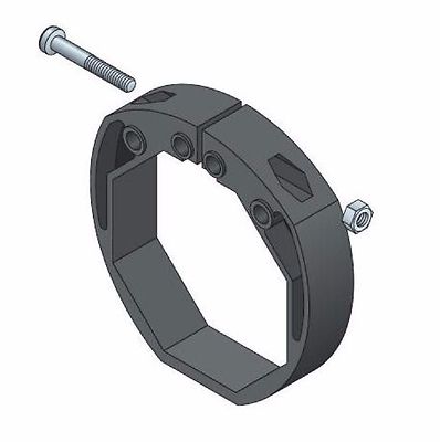 70mm Collar Ring Octagonal Roller Garage Door Shutter Barrel Drum for ...