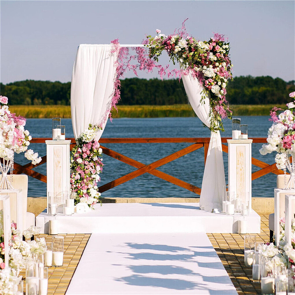 Strong Metal Wedding Garden Arch Floral Balloon Arch Square Frame ...