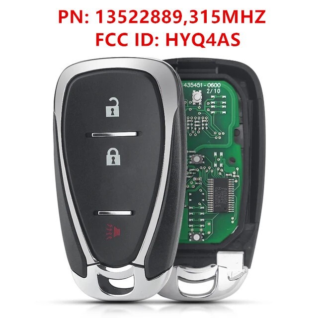 Replacement for 2021 22 CHEVY SPARK EQUINOX SMART KEY REMOTE FOB HYQ4AS ...