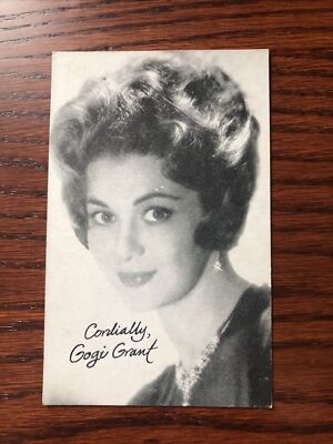 Gogi Grant Singer VINTAGE 1950's-1960's PENNY ARCADE TRADING COLLECTORS ...