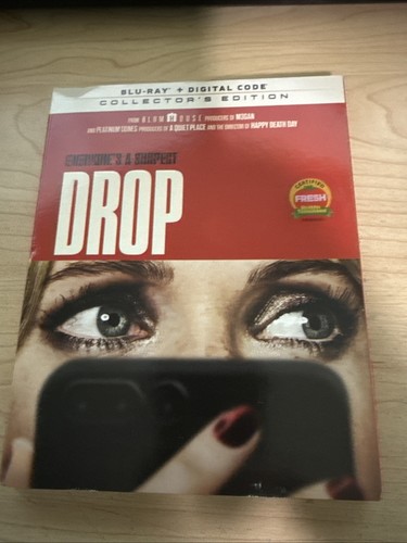 Drop BLU-RAY + DIGITAL + SLIPCOVER Meghann Fahy, Blumhouse 2025 NEW | eBay