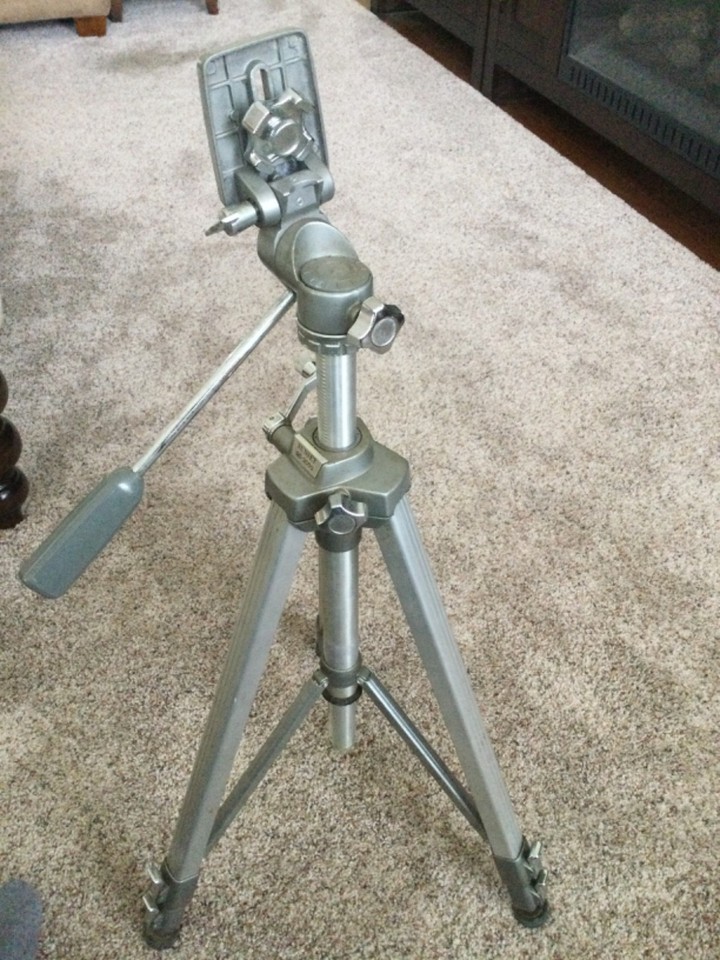 VTG Sunset Model GD-3000 Camera Tripod With Pan Tilt Head 60" Max ...