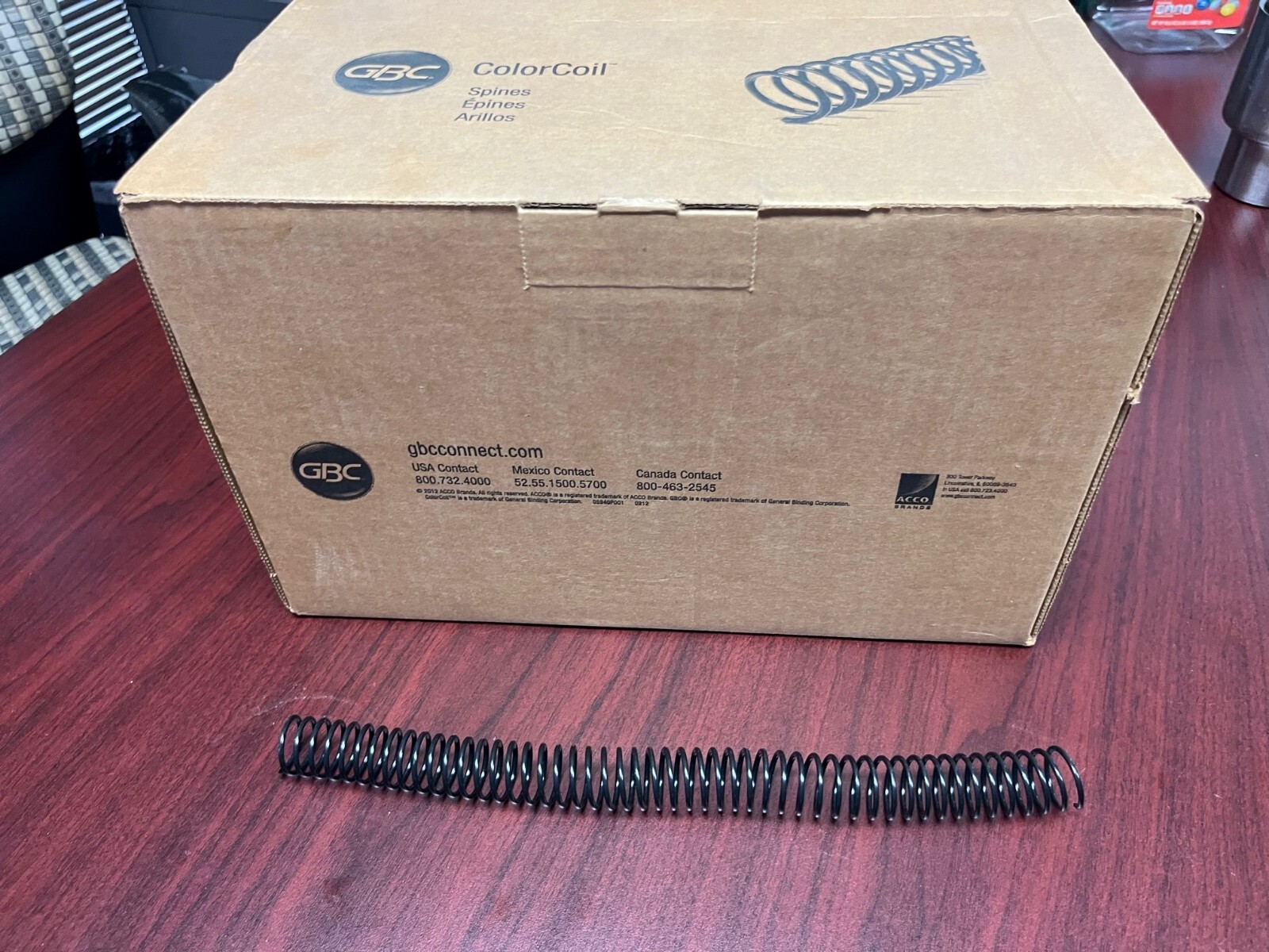 GBC Premium ColorCoil 20mm Black Spiral Coils - 9665090 of 30 for sale ...