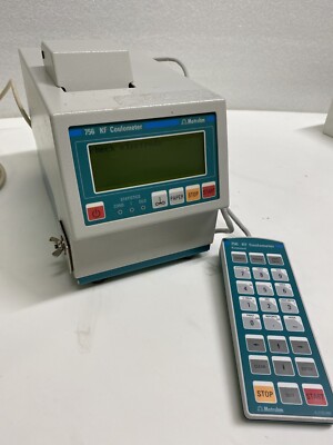 Metrohm 756 KF Coulometer With Keypad | eBay