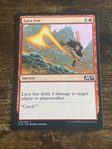Lava Axe (150) Core Set 2019 M19 MTG Magic The Gathering L10586* | eBay