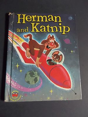 vintage HERMAN and KATNIP Wonder Books 788 Harvey Cartoon Studios First ...