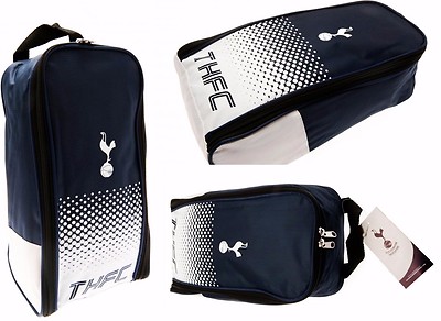 TOTTENHAM HOTSPUR FC FOOTBALL SHOE BOOT BAG SCHOOL GYM SPURS SHIN PAD ...