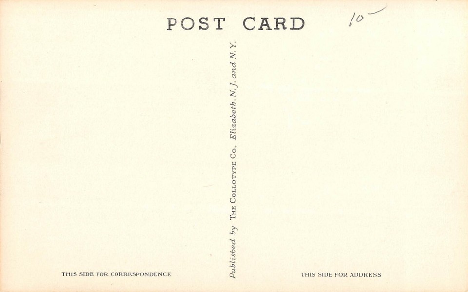 LAKE COMPOUNCE, BRISTOL, CT ~ PICNIC AREA, HAND-COLORED PC, COLLOTYPE ...