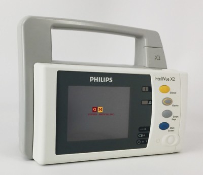 Philips M3002A X2 Transport Monitor A03 C06 Masimo SP02 Tested with ...