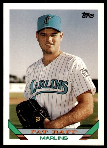1993 Topps Baseball Card Pat Rapp Florida Marlins #791 | eBay