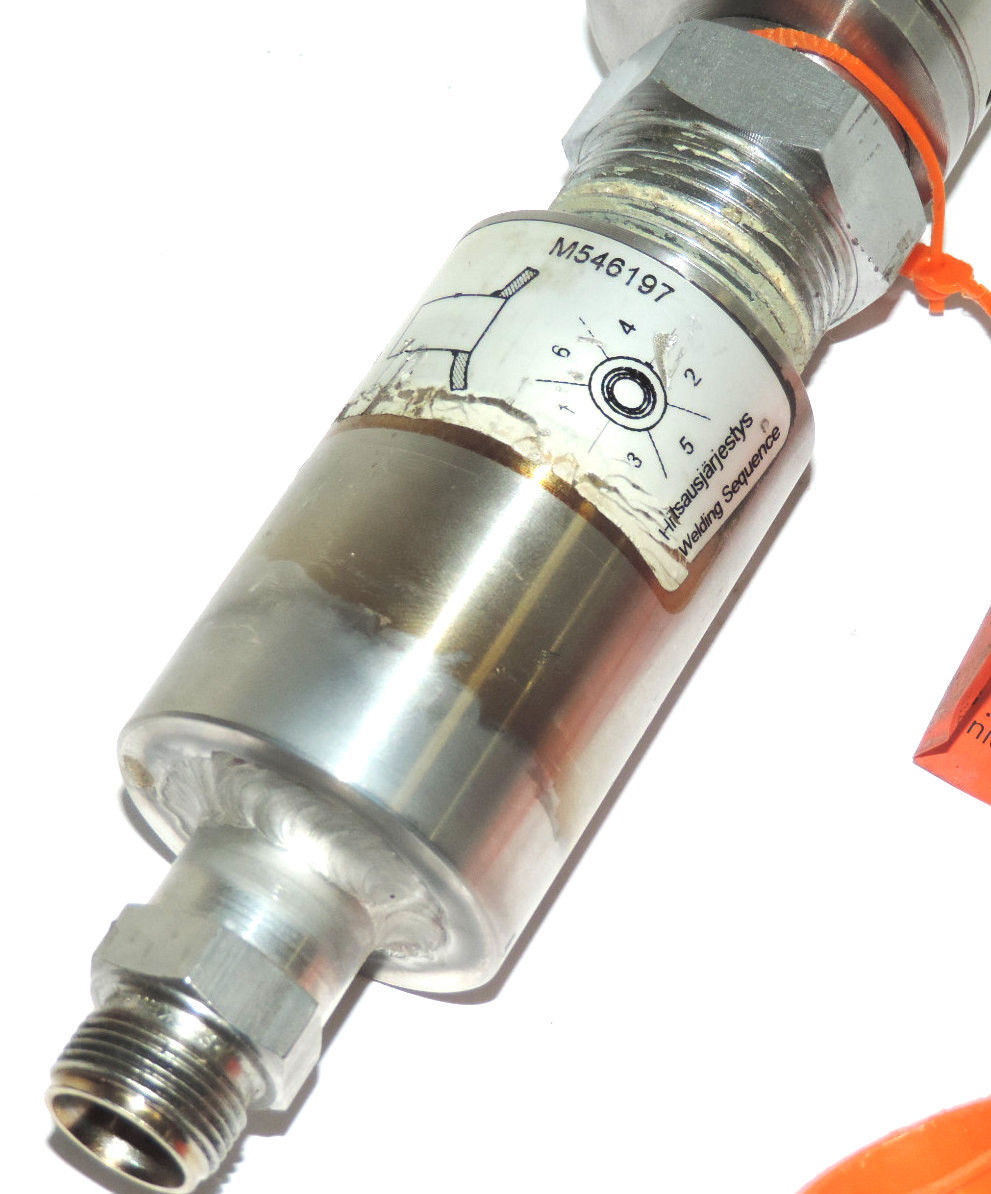 METSO VALMET HG4A12SH0 PRESSURE TRANSMITTER WITH M546197 MOUNTING ...