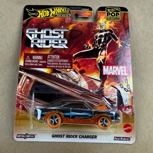 2025 Hot Wheels Premium Pop Culture Ghost Rider Charger 1:64 Diecast ...