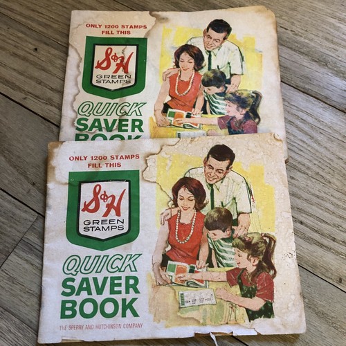 S & H Green Stamps Quick Saver Book - Complete | eBay