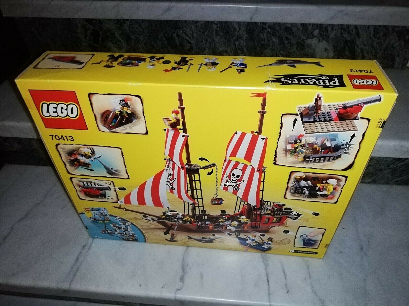 LEGO 70413 PIRATES VELIERO FLAGSHIP SHIP SAILER New Sealed MISB ...