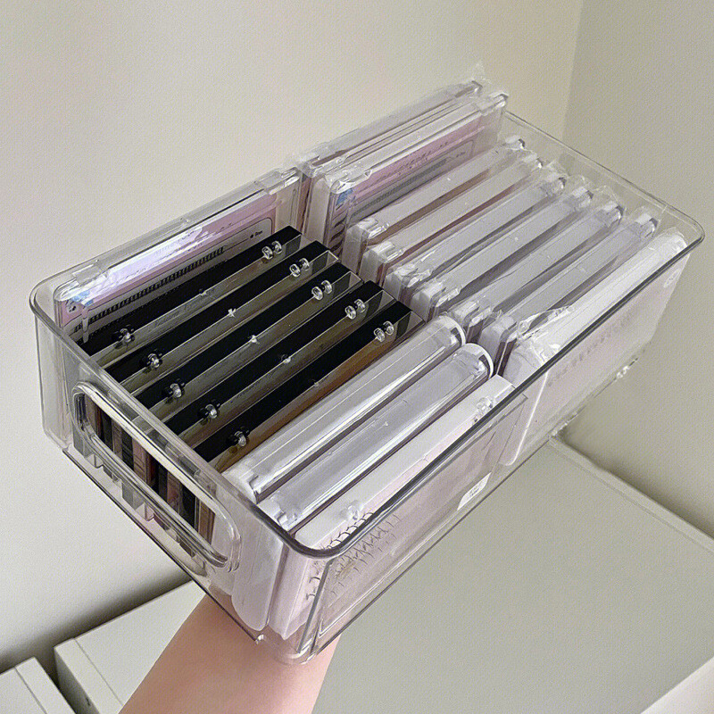 Transparent Multi Size False Eyelash Storage Box Eyelash Extension Tool ...