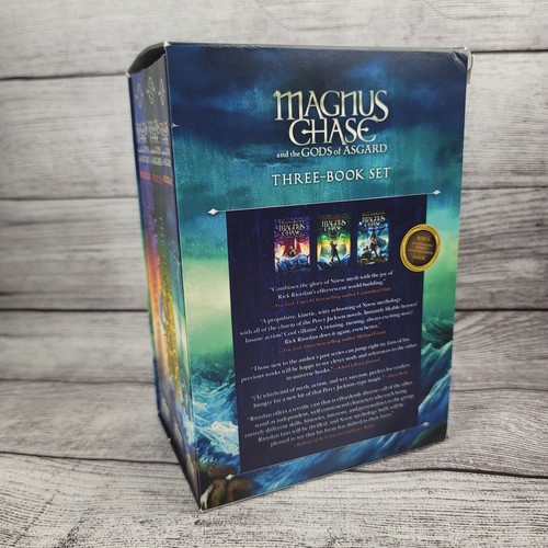 Magnus Chase and the Gods of Asgard Paperback Set Of 3 by Rick Riordan ...