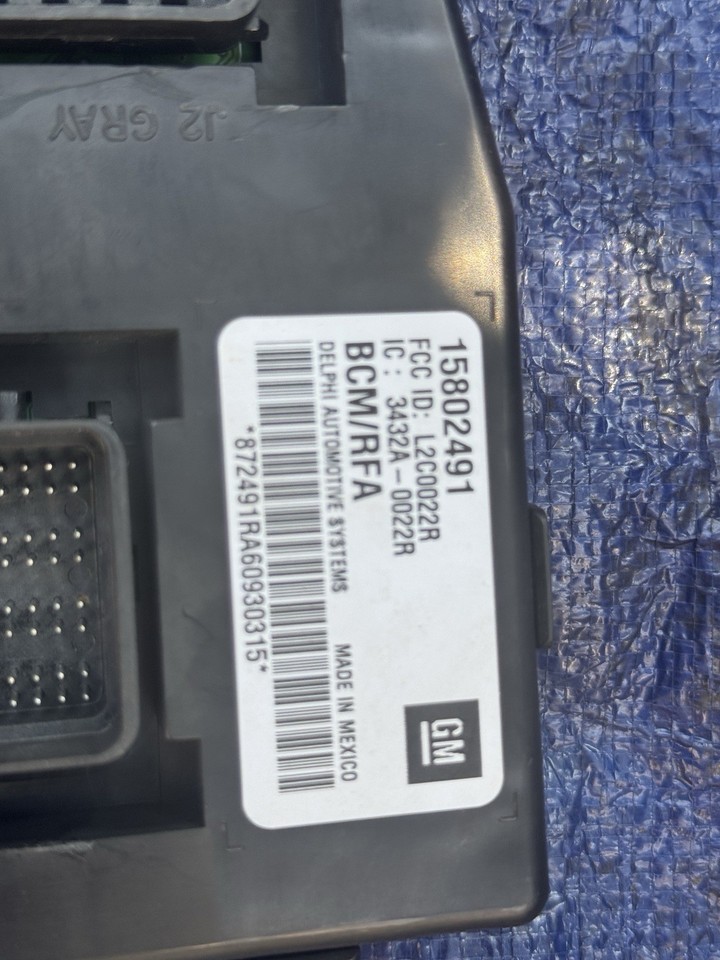 Chevrolet Colorado GMC Canyon Hummer 2006-2008 Body Control Module OEM ...