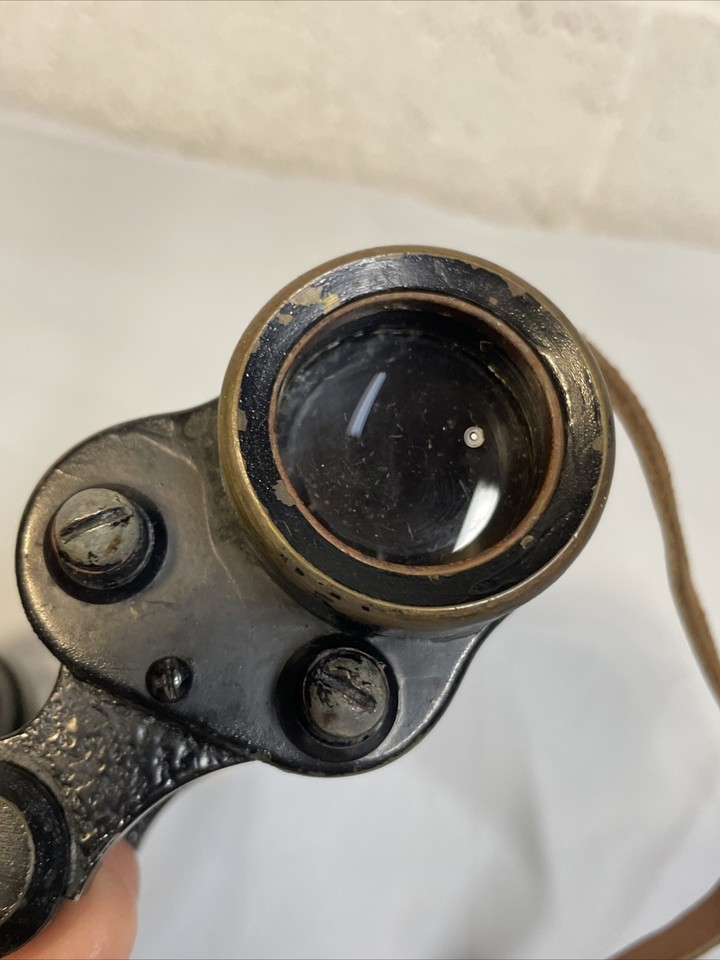 1944 WW2 British Army 1937 Pattern Binoculars Carrying Case Strap P-37 ...