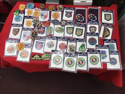 Boy Scout 1966 Nippon Japan national jamboree collection 50 patch slide ...