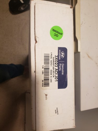 2011-2020 Hyundai Elantra Sunroof Wind Deflector OEM Parts 3X023-ADU01 ...