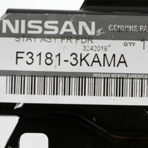 OEM 2013-2020 Genuine Nissan Left Front Fender Stay Pathfinder NEW ...