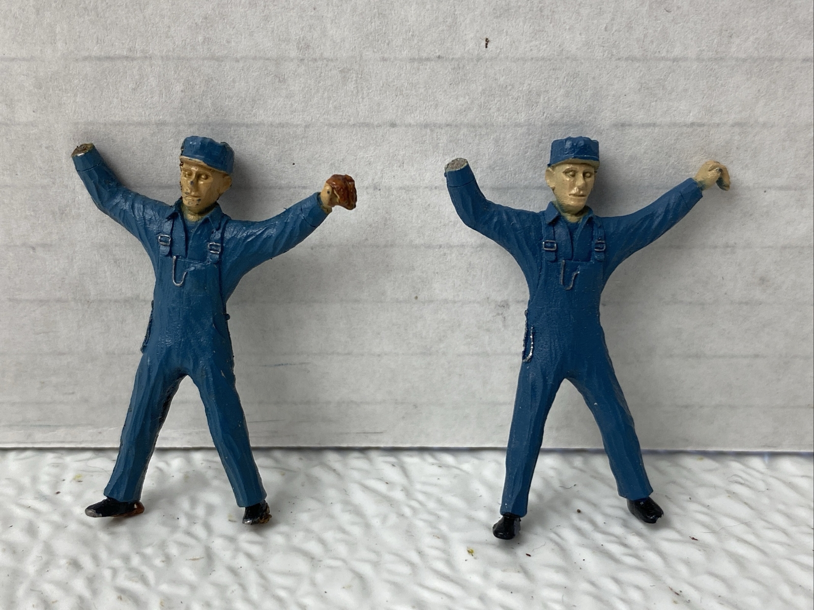 Lot of 2 Weston (Division of Campbell) Figures O Scale #1302 Brakeman ...