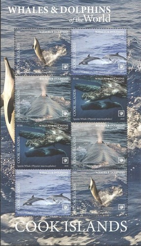 Cook Islands 2020 - Whales & Dolphins of the World - Sheetlet, Part 1 ...