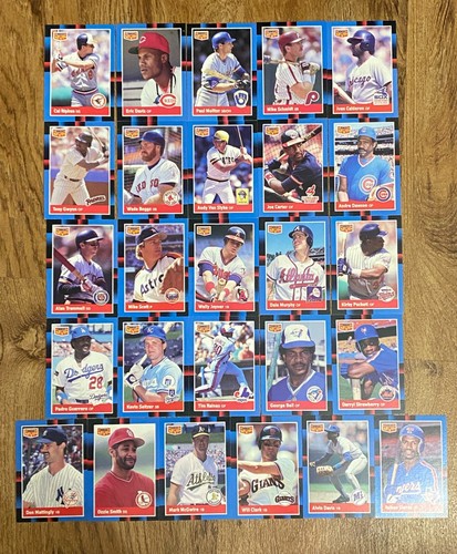 ⚾ 1988 Donruss Baseball MVP Insert Set of 26 Cards - MATTINGLY, RIPKEN ...
