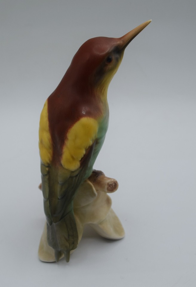GOEBEL GERMANY BEE EATER CV 82 BIRD FIGURINE GLOSS FINISH 7" VINTAGE | eBay