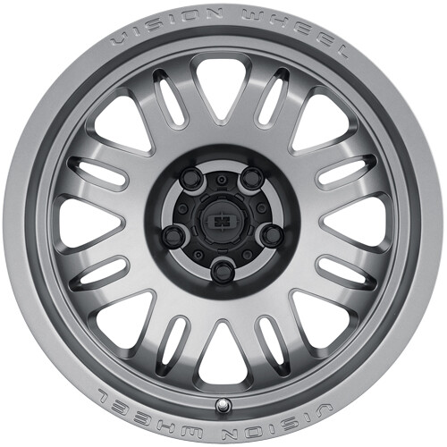 (Set of 4) Vision 409 Inferno 18x9 8x170 -12mm Gunmetal Wheels Rims 18 ...