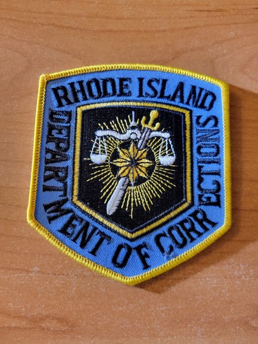 Rhode Island Department of Corrections Police Patch | eBay