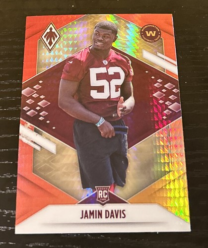 2021 Panini Phoenix Jamin Davis Rookie Fire Burst Prizm | eBay