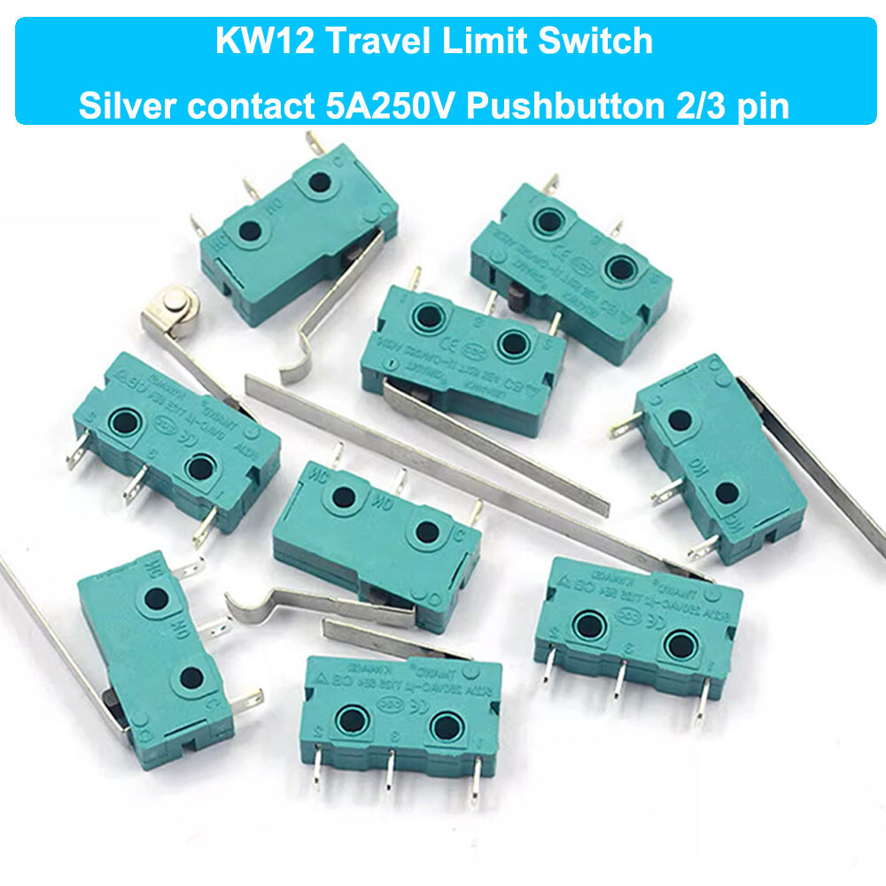 Silver contact 5A250V microswitch KW12 travel limit switch contact key ...