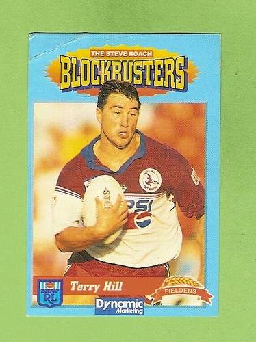 1994 FIELDERS RUGBY LEAGUE CARD - #13. TERRY HILL, MANLY SEA EAGLES | eBay