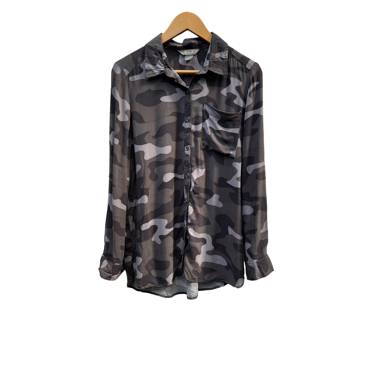 Natural Reflections camouflage long sleeve shirt medium | eBay
