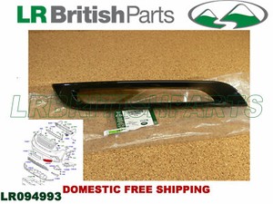 GENUINE LAND ROVER FOG LAMP COVER RANGE ROVER VELAR LH LR094993 | eBay