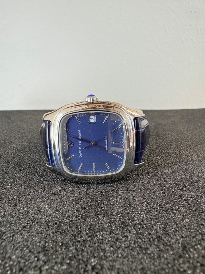 David Yurman T301-LST Automatic Men’s Watch – Blue Dial – Swiss Made | eBay