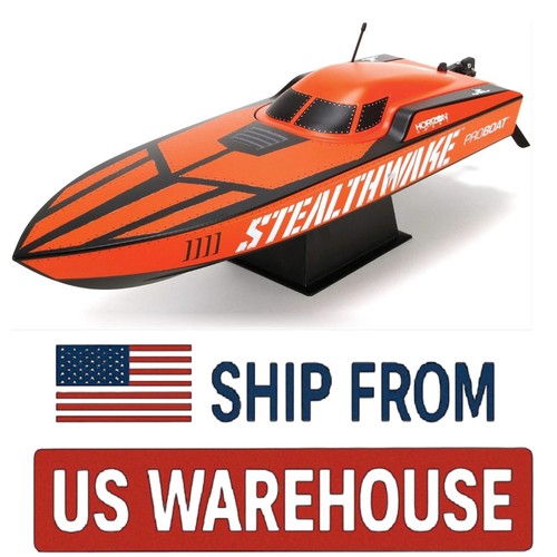 Pro Boat Stealthwake RC Boat 23" Brushed Deep-V RTR Includes Controller ...