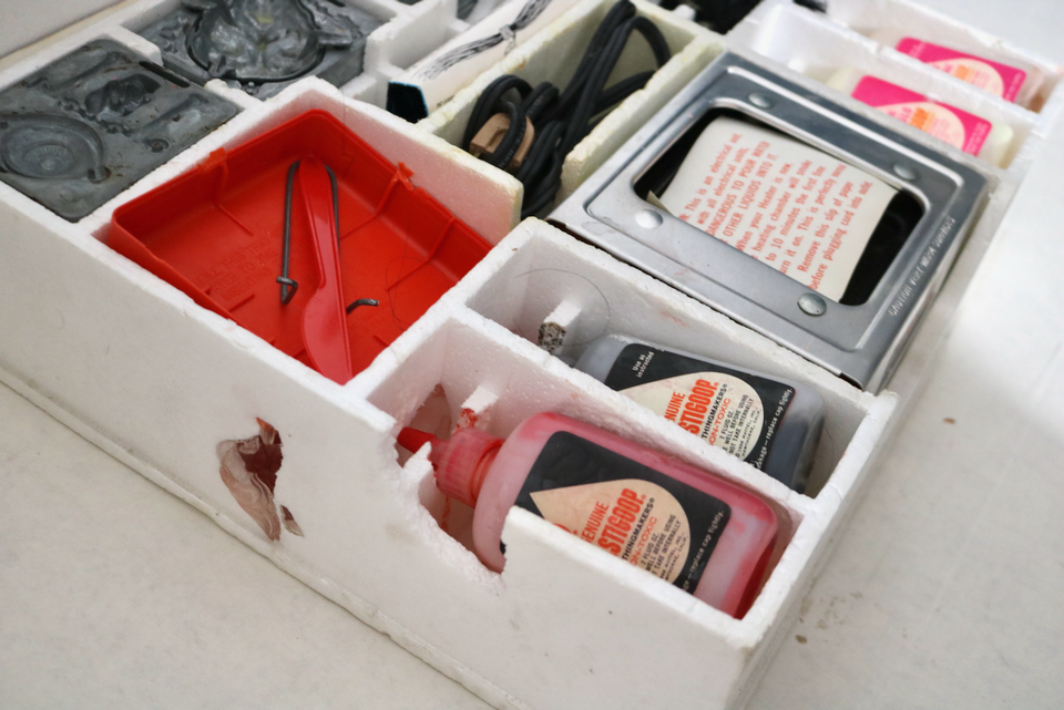 MATTEL vintage THINGMAKER FRIGHT FACTORY set with completed products | eBay