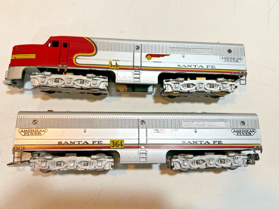 AMERICAN FLYER SANTA FE PA 360, PB 364 DEISEL ENGINES | eBay