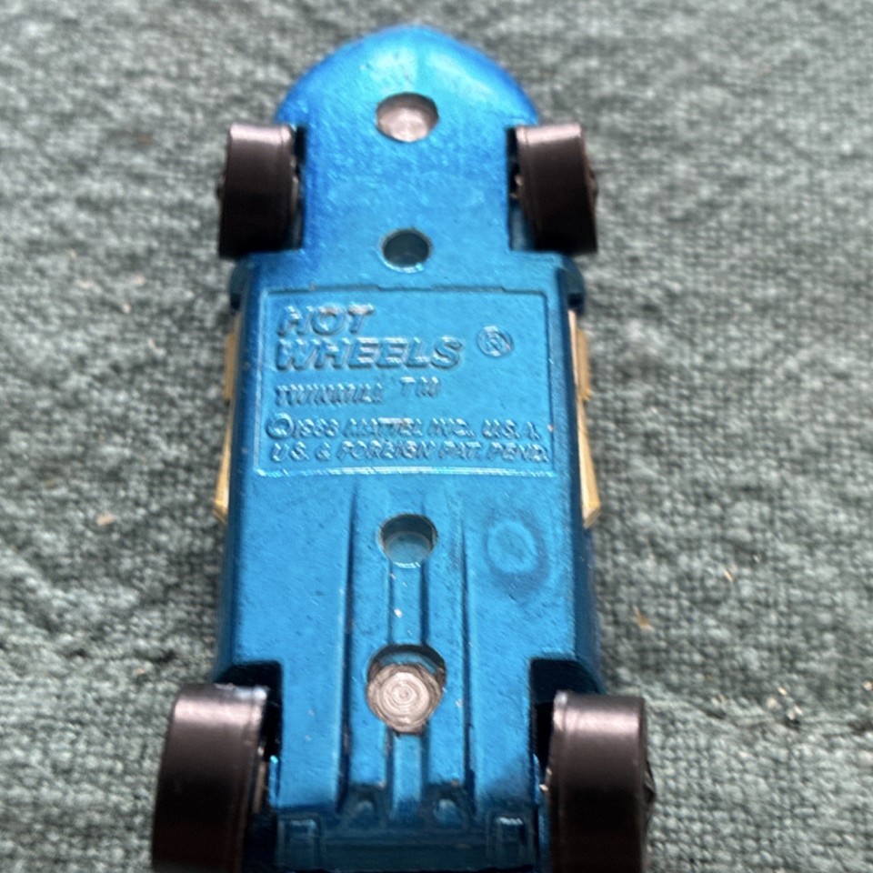 Hot Wheels Redline Twin Mill Blue Diecast Car Redlines Series 1968 US ...