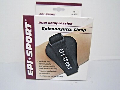FLA Epi-Sport Epicondylitis Clasp Black | eBay