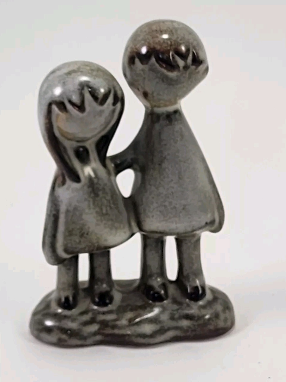 Howard Pierce Girl Boy Child Children 4.5" Art Pottery Hand Signed | eBay