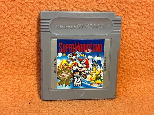 Super Mario Land 1 Nintendo Game Boy Gameboy Original Authentic Player ...