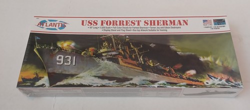 ATLANTIS USS Forrest Sherman Destroyer Model Ship Kit 1/320 Scale | eBay
