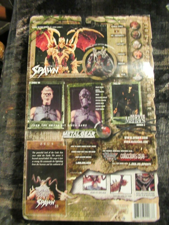 Spawn Series 13 ZEUS Mint In Package Action Figure McFarlane | eBay