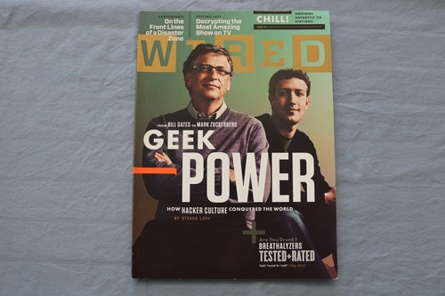 2010 MAY WIRED MAGAZINE - BILL GATES - MARK ZUCKERBERG - GEEK POWER ...