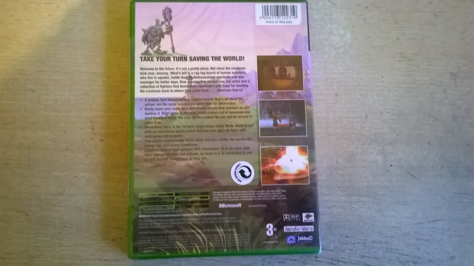 Future Tactics: The Uprising (Microsoft Xbox, 2004) for sale online ...